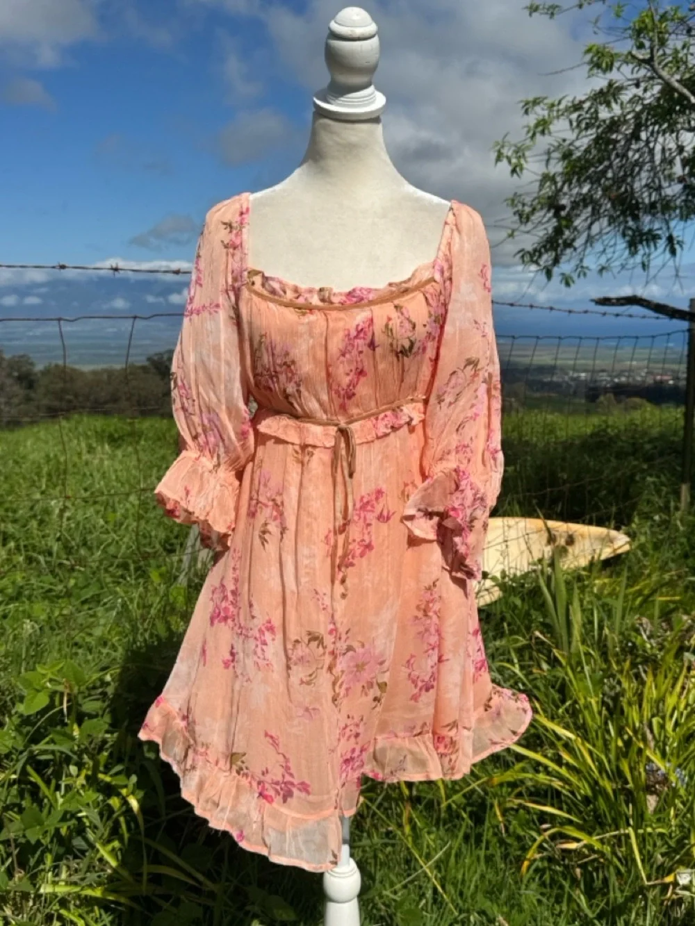 Free People | Dresses | Nwt Free People Marney Mini Dress Peach ...